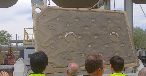 FLSmidth demos largest filter press in Arizona