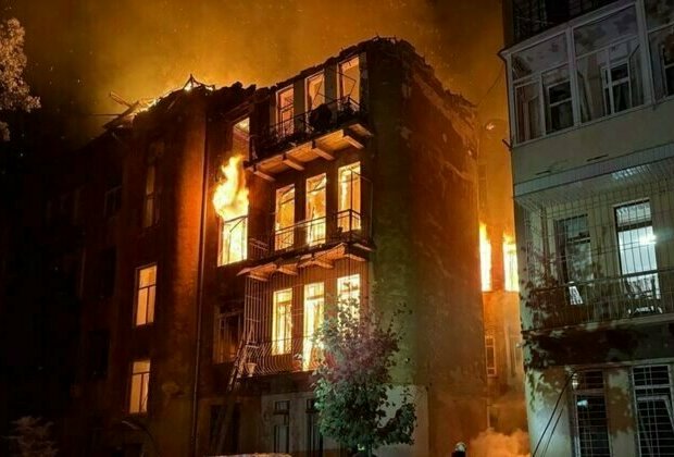 Latest Russian Attack On Residential Building Kills One In Odesa