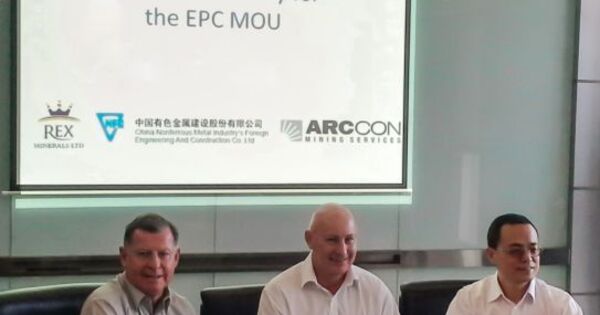 Rex inks Hillside EPC, financing agreement