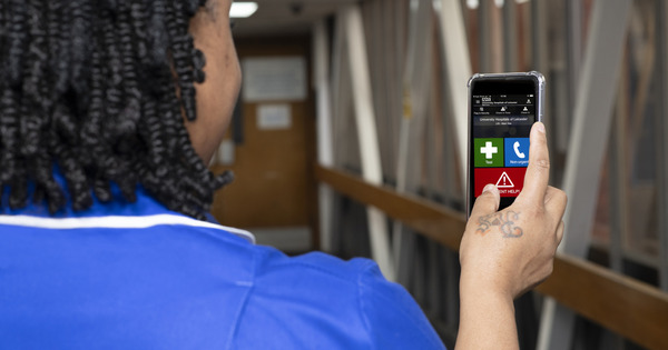 SafeZone App helps keep NHS colleagues safe