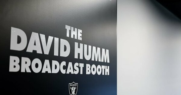 'Original Las Vegas Raider' David Humm honored at Allegiant Stadium