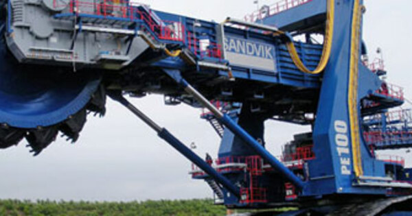 Sandvik delivers bucket wheel excavator