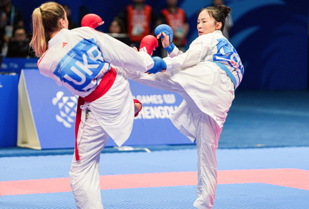 (SP)CHINA-CHENGDU-THE WORLD GAMES 2025-KARATE-WOMEN-KUMITE -55KG ...