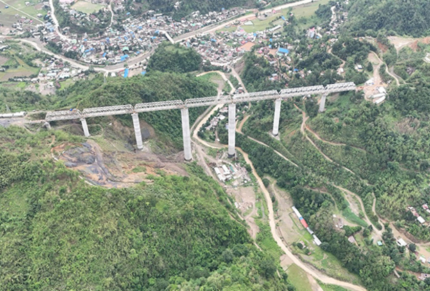 Manipur: NF Railway achieves milestone with completion of girder ...