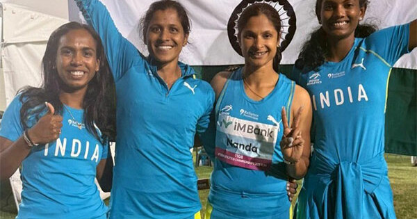 Indian sprinters win Silver at Asian Championships, secure spot at 2025 ...
