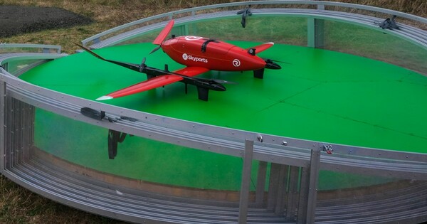 NHS Scotland laboratory specimens delivered by drone