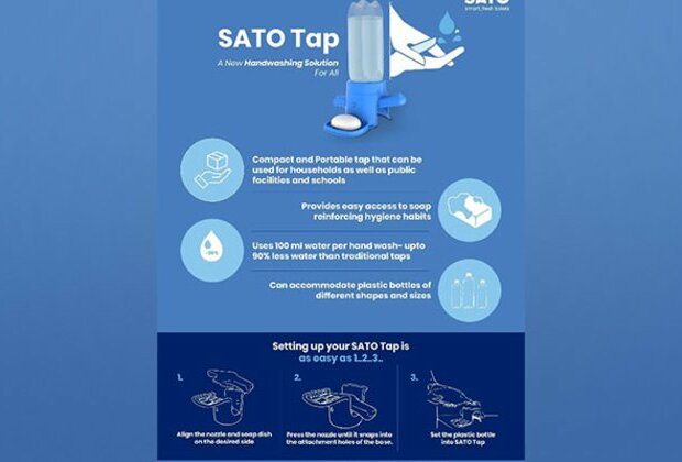 SATO Tap, an award-winning handwashing solution, primed to improve ...