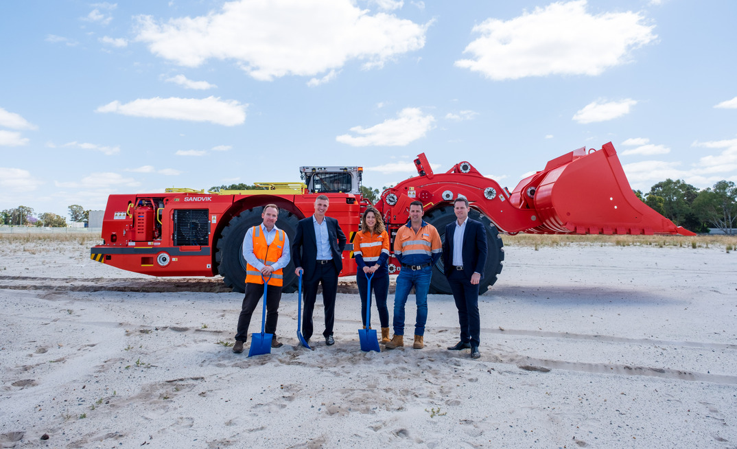 Sandvik breaks ground on new Australian workshop