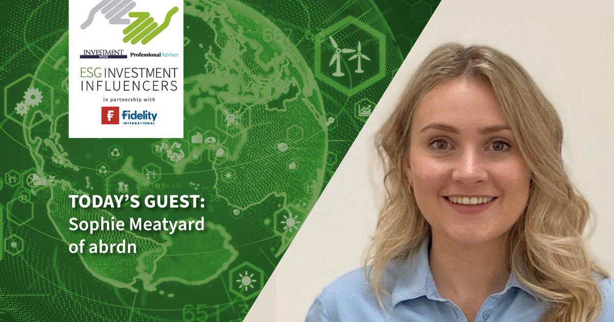 ESG Investment Influencers: Sophie Meatyard