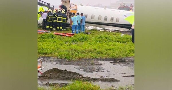 Aircraft involved in runway excursion at Mumbai airport removed, area ...
