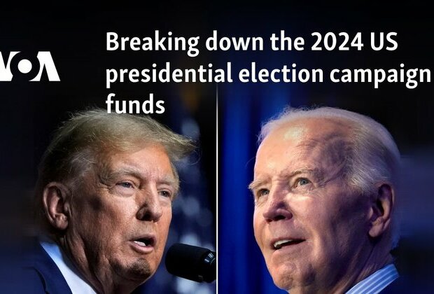 Breaking down the 2024 US presidential election campaign funds