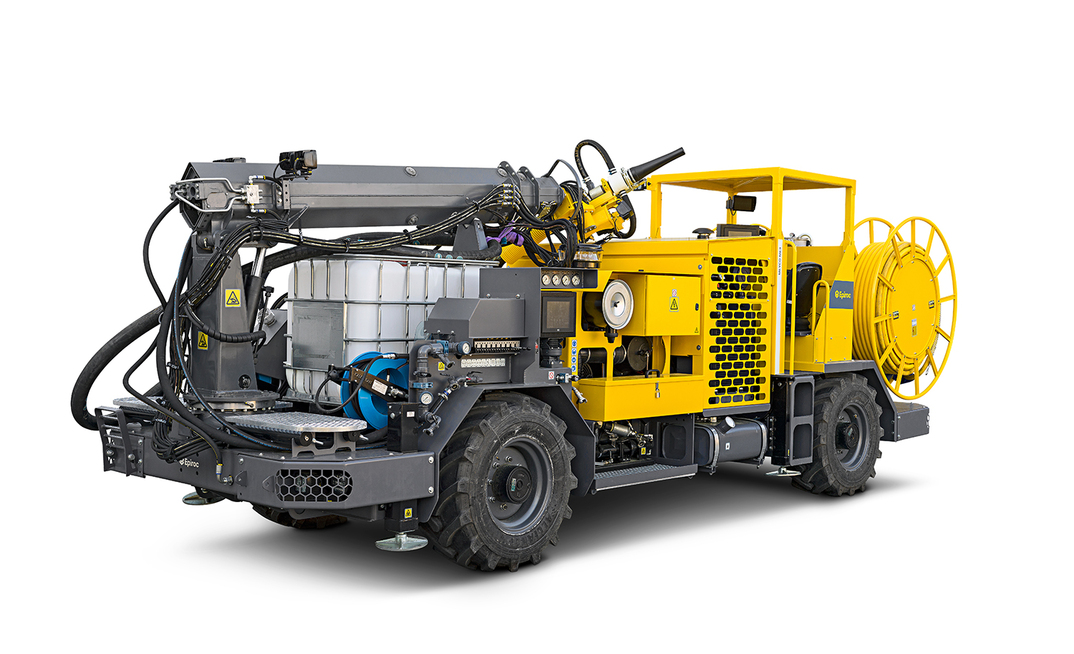 Epiroc upgrades Meyco ME3 concrete sprayer
