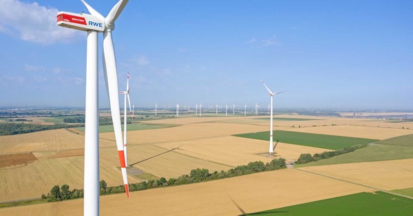 RWE building wind farm on reclaimed mining land