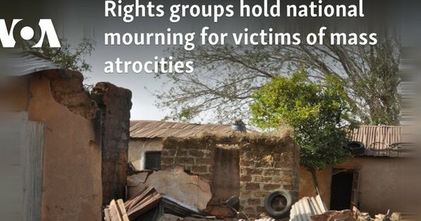 Rights groups hold national mourning for victims of mass atrocities