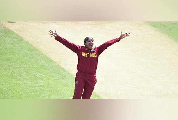 West Indies players Anisa Mohammed, Shakera Selman, Kycia Knight ...