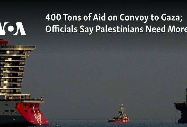 400 Tons of Aid on Way to Gaza; Humanitarians Say That's Not Enough