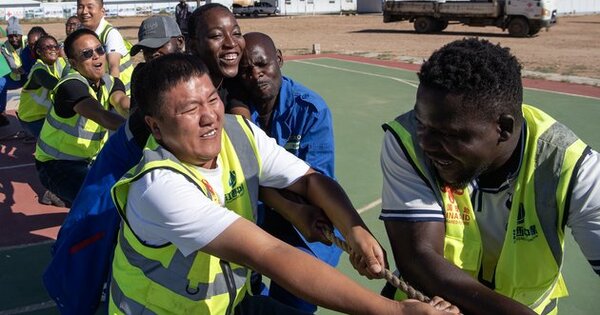 NAMIBIA-WINDHOEK-FREEWAY PROJECT-CHINESE SPRING FESTIVAL-CELEBRATIONS