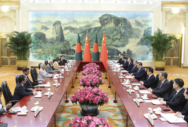 CHINA-BEIJING-XI JINPING-BANGLADESHI INTERIM GOVERNMENT-CHIEF ADVISER ...