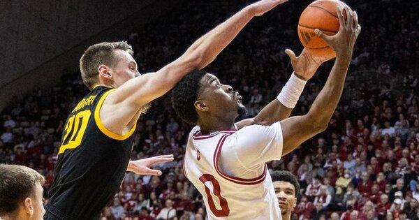 Kel'el Ware gives Indiana a boost in win over Iowa
