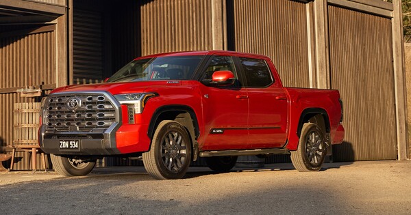 Tundra ute range completed with launch of Platinum model