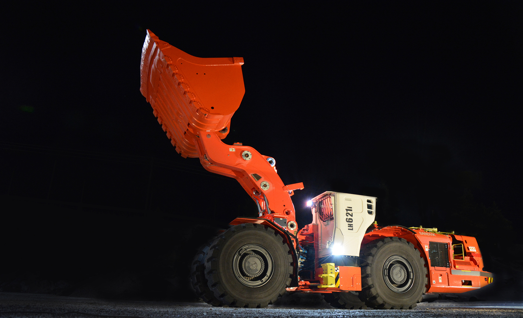 New Sandvik LH621i intelligent loader