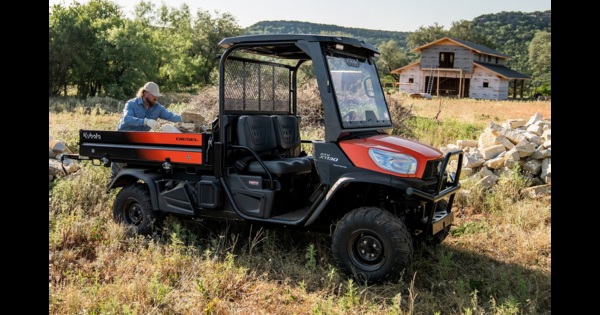 New Kubota UTV has more cargo space