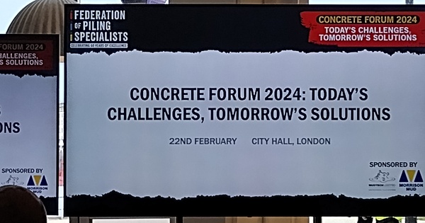 Concrete Forum 2024: Paving the way for sustainable ground engineering