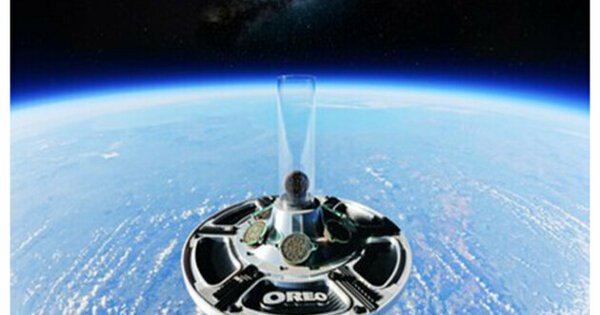 OREO gets its most epic dunk ever - in the Milky Way