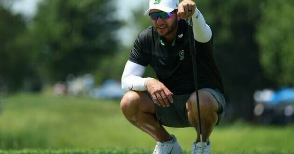 Dean Burmester's 65 puts him on top at LIV Golf Chicago ahead of final ...
