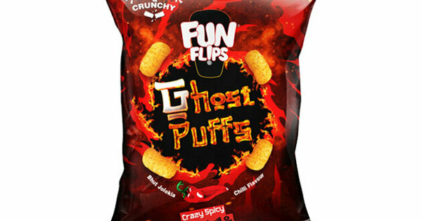Fun Flips by JK Foods Launches 'Ghost Puffs' - A Fiery Snack Experience ...