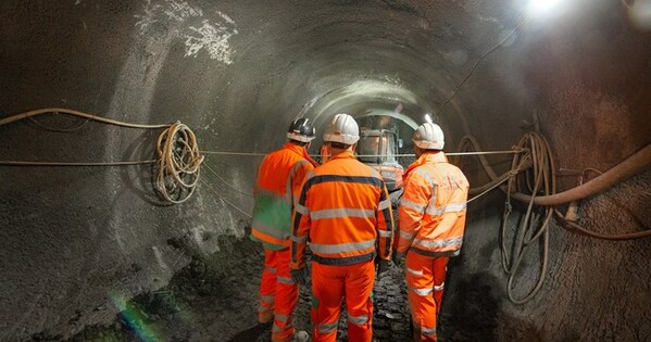 Connection tunnel completed at Tideway's Falconbrook pumping station