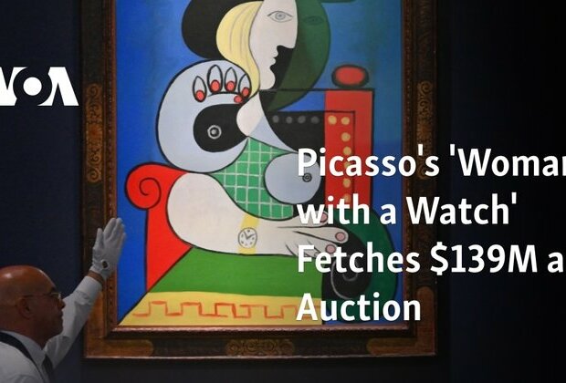 Picasso's 'Woman with a Watch' Fetches $139M at Auction