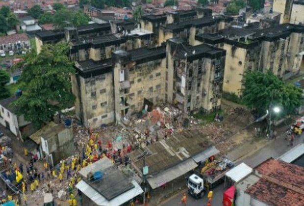 At least 9 killed in building collapse in Brazil