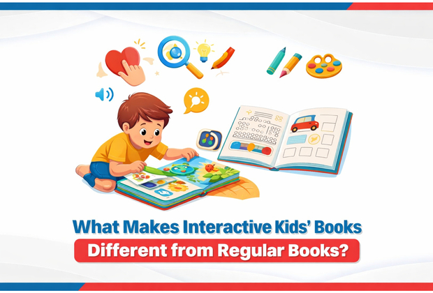 What Makes Interactive Kids' Books Different from Regular Books?