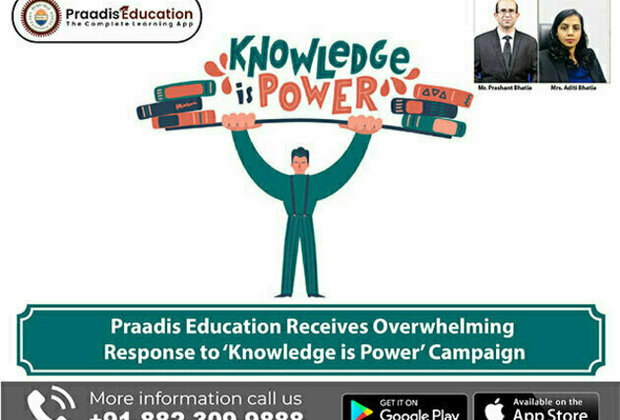 Praadis Education receives overwhelming response to 'Knowledge is Power ...