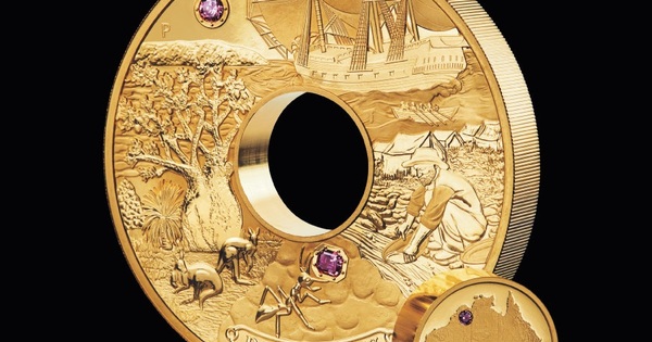 Perth Mint's Discovery coin on show