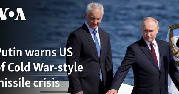 Putin warns US of Cold War-style missile crisis