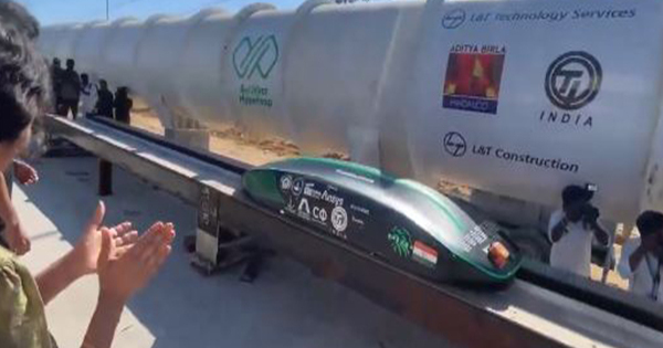 Hyperloop tube in India to soon become world's longest at 410 Meters ...