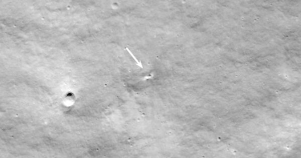 NASA shares alleged images of Russian Moon-lander crash site