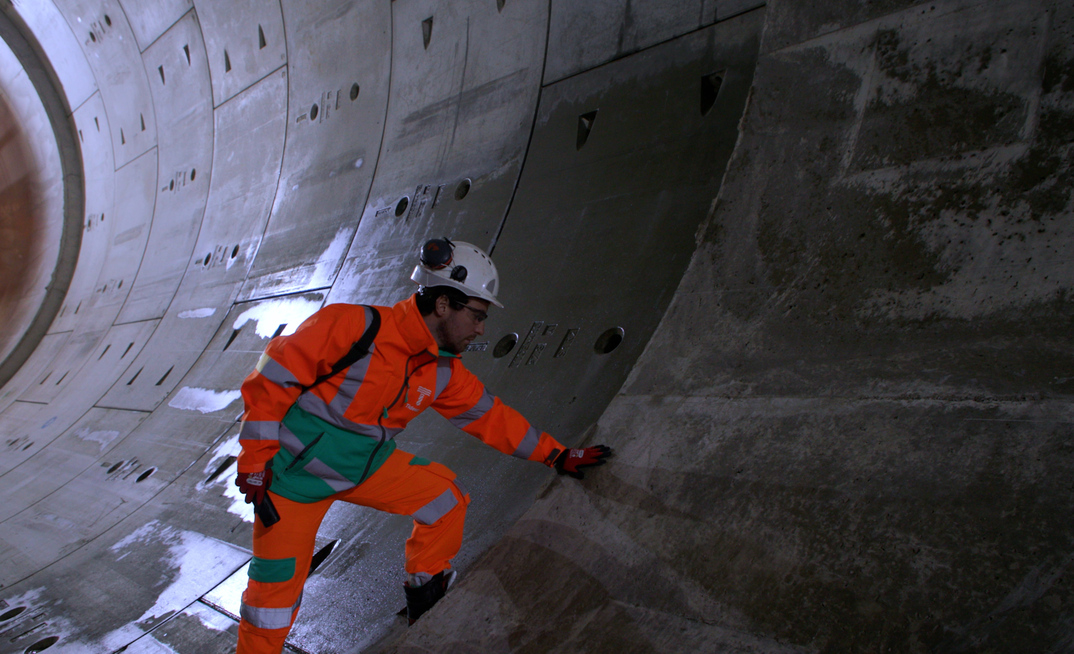 Secondary lining complete in western section of London's super sewer