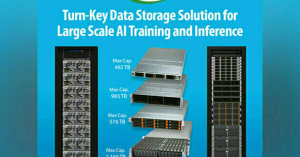 Supermicro Introduces a Rack Scale Total Solution for AI Storage to ...