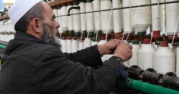 Asia Album: Moments of textile factory in Afghanistan