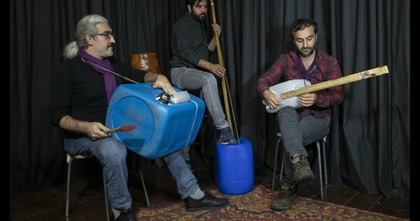 Musical instruments made from scrap show benefits of upcycling