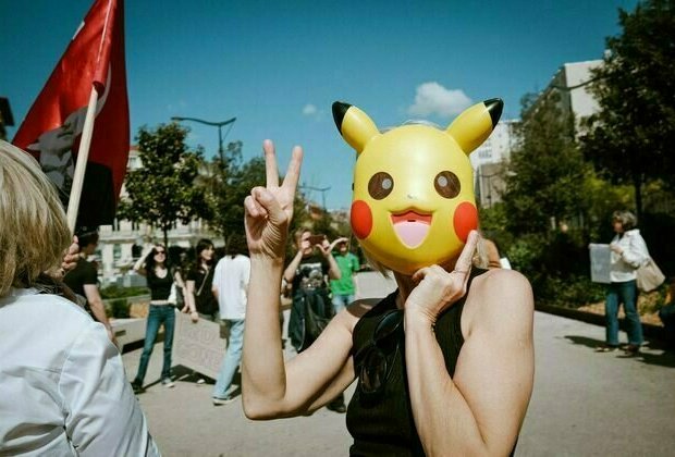 Pikachu protesters, Studio Ghibli memes and the subversive power of ...