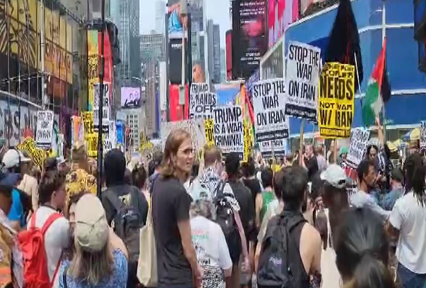 Anti-war protests erupt in New York after US strikes on Iran; major ...