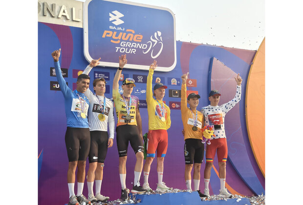 Pune Grand Tour 2026: Luke Mudgway powers through Mulshi-Maval in ...