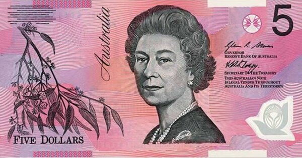 New AUD 5 note to represent "culture and history of the First Australians"