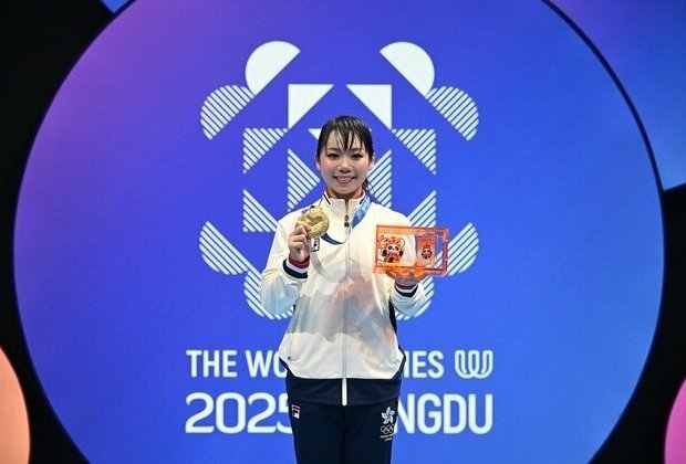 Lau Mo Sheung wins historic gold for China's Hong Kong at World Games