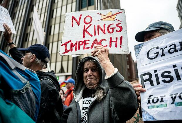 World Insights: Military parade amid "No Kings" protests mirrors ...