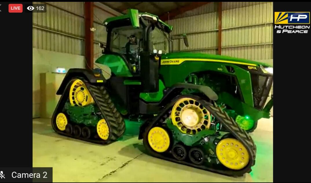 Virtual launch of 8RX tractor